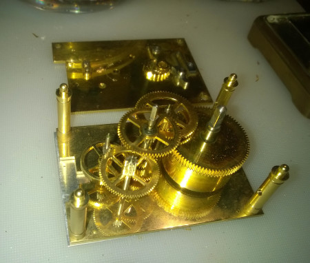 platform escapement replacement – Braintree Clock Repairs